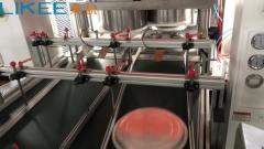 LK-T80 aluminum foil round pan container making machine