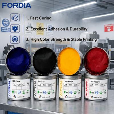 China High Concentration UV Offset Printing Ink Fast Dry For Coated Paper Paperboard for sale