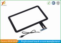 China 15.6 Inch Capacitive Touch Screen Panel G+G 6H Hardness USB Plug and Play for Advertising Machine for sale