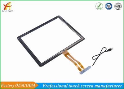 Cina Risoluzione a 17 pollici 1280*800, trasmissione minima dell'alto touch screen sensibile di 86% in vendita