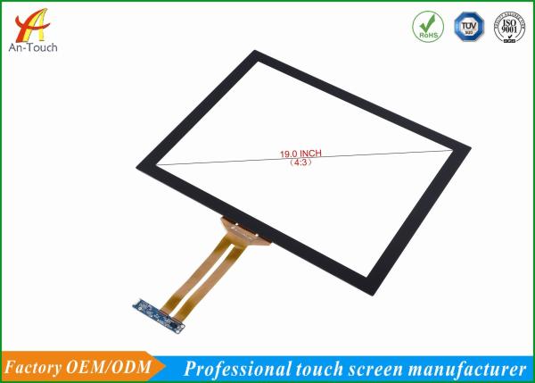 Quality Anti Glare USB Touch Screen Large Format , Flexible Touch Panel Fast Response for sale