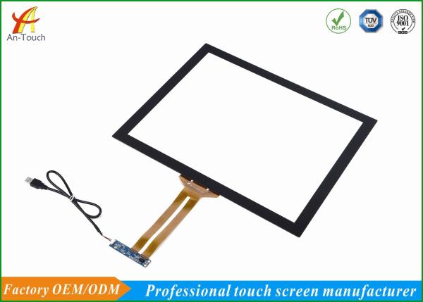 Quality Highly Sensitive Capacitive Touchscreens Overlay Kit 86% Min Transmittance for sale