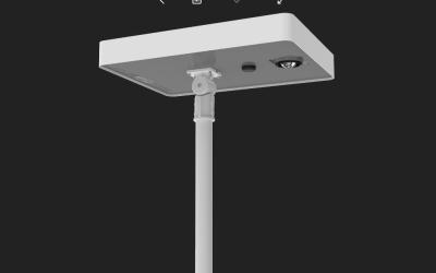 China 20w All In One Solar LED Street Light / Solar Powered LED Yard Lights for sale