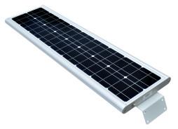 China 60W All In One Solar LED Street Light With One Central Controlling System for sale