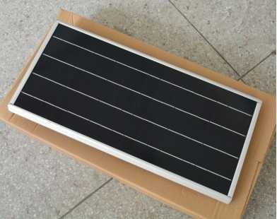 China 20W Solar Powered Led Lights / Outdoor Solar Street Lights Long Lighting Time for sale
