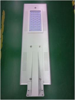 China 40W Power Solar Powered Led Street Lights , Led Street Lamp 6000K - 6500K for sale