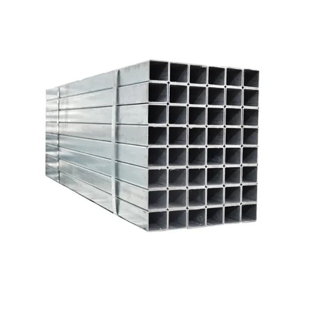 Factory Square Metal Aluminium Pipe 100*50 Aluminium Rectangular Tube Standard Size