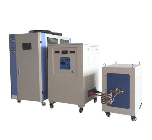 Quality Steel / Copper Bolts Induction Forging Machine 60Kw With Soft Coil for sale
