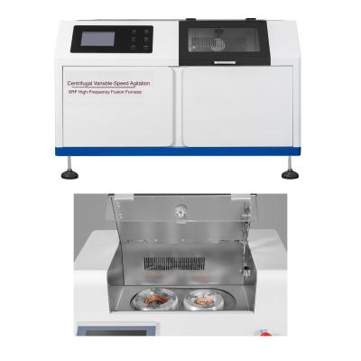 China High Frequency XRF Fusion Machine Manual Casting 2 Crucibles & 2 Molds for sale