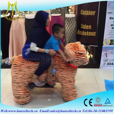 China Hansel carousel ride stuffed animal electric riden and electric toy rides for kids for sale