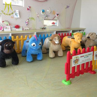 China Hansel coin operated plush rides and battery operated toys for sale for sale