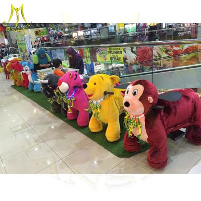 China Hansel walking animal toys and fun mall rides for kids and motorized animal scooter for sale for sale