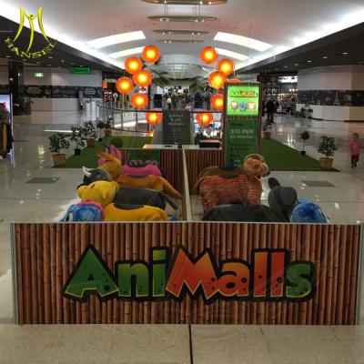 China Hansel hot saled kids amusement rides indoor with ride cars and various animal scooters for sale