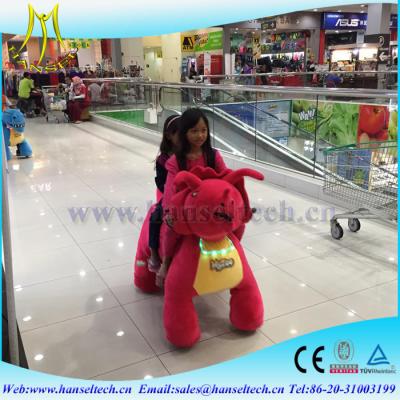 China Hansel carnival rides rentals and motorized plush animal kids ride for sale for sale