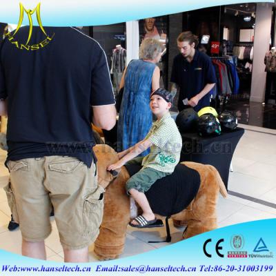 China Hansel small animals rides indoor and rechargeable animal car rides for sale