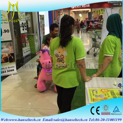 China Hansel top fun rides and stuffed animals with battery for riding for sale