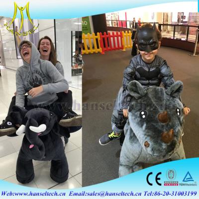 China Hansel animals rides for kids in mall and china amusement park rides for sale