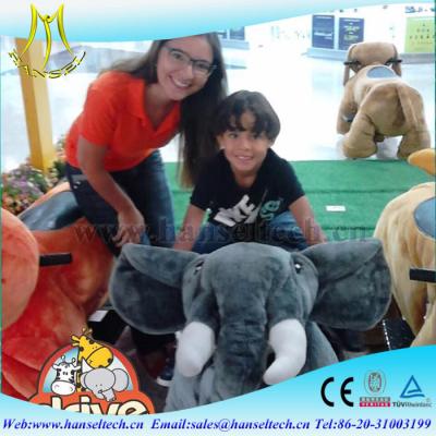 China Hansel modern amusement kiddie rides and animals scooter for sale for sale