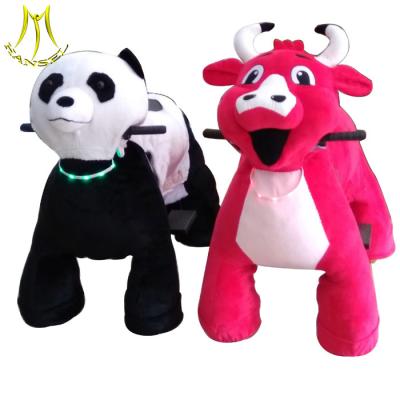 China Hansel plush motorized animals for mall and electric motorized animals with stuffed animal scooter made in china for sale