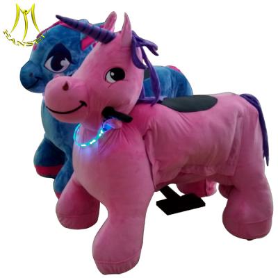 China Hansel zoo animal scooter for kids and ride on animal plush  made in china with motorized animals cart for mall for sale