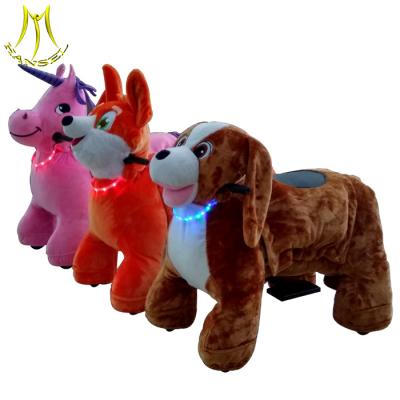 China Hansel animal scooter safari children ride and motorized animals made in china with electric ride on cars for mall for sale