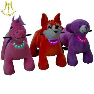 China Hansel 2018 zoo animal scooter for mall and electric motorized animals with outdoor children animal ride for sale