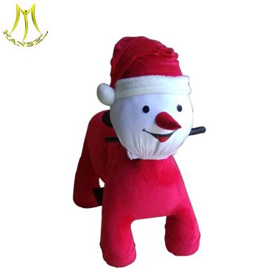 China Hansel  amusment park games from china and animal toy ride on bike with animal coin operated ride for sale