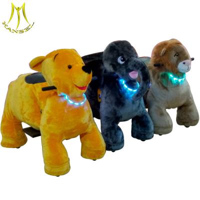 China Hansel electrical toy animal ride for sale and ride on walking toy animals with name for stuffed animals for sale