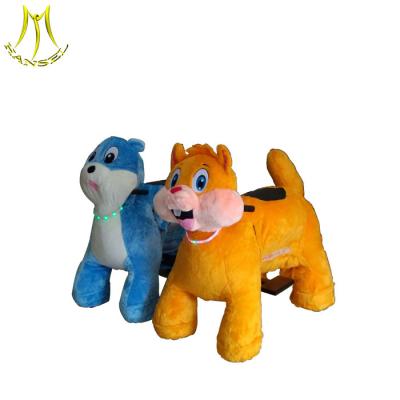 China Hansel  bearing 150kgs electric ride on horse plush electrical animal toy car toy animal ride electric for sale