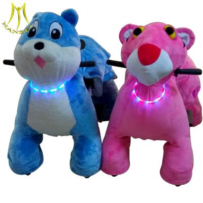 China Hansel animal toys four wheel electric ride made in china andanimal joy ride for mall with safari animal scooter for sale