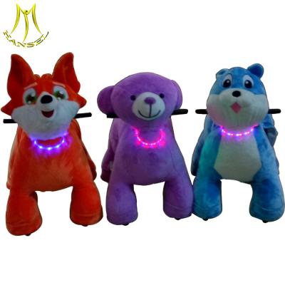 China Hansel	indoor rides on animals made in china and coin operated electric animal with ride on animal cars for sale