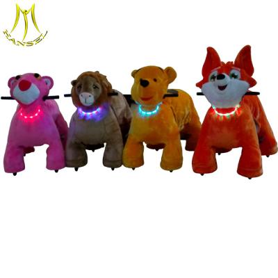 China Hansel animal cartoon electric ride from china and animal toy horse for sale with motorized animals for mall for sale
