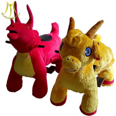 China Hansel motorized animal toy and amusement plush toys from china with ride on animal toy scooter for sale for sale