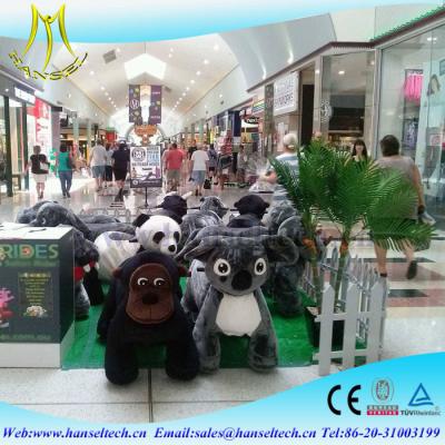 China Hansel   high quality kids zoo animal joy ride children amusement park equipment for sale