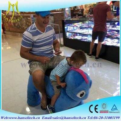 China Hansel  cheap electric zoo animal scooter for kids ride on unicorn toy with high qualilty for sale
