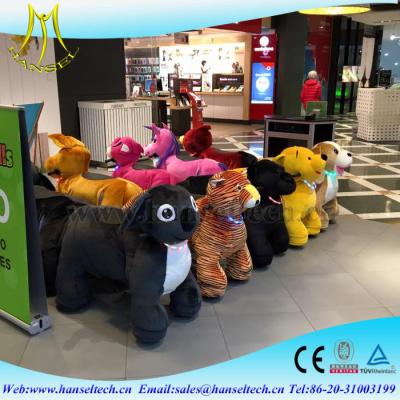 China Hansel   shopping mall animal scooters factory and  large animal car from panyu animal scooters for sale