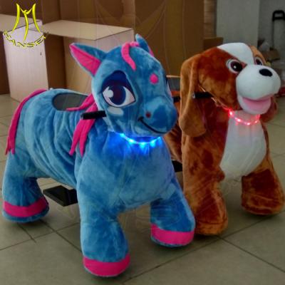 China Hansel  kids outdoor playground unique ride on toys electric plush motorized animals for sale for sale