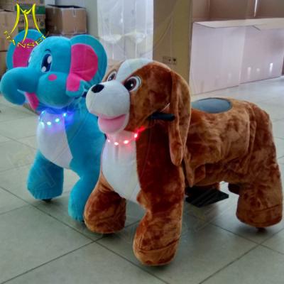 China Hansel import toys from china washable fireproof animal plush ride manufacture in Guangzhou for sale