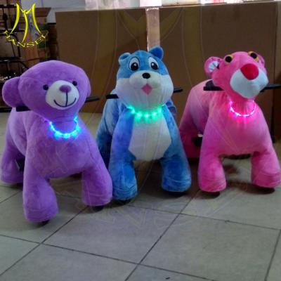 China Hansel amusement rides equipment plush motorized animals for sale for sale