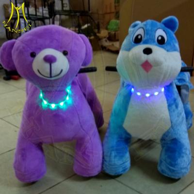 China Hansel low price electronic game equipment animal motorized ride for mall for sale