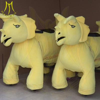 China Hansel electronic game equipment electronic plush motorized animals for mall for sale