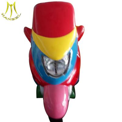 China Hansel amusement park indoor coin operated kids ride on motorcycle for sale for sale