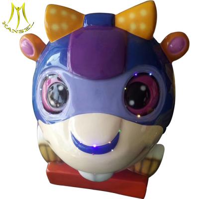 China Hansel 2018 latest coin operation indoor amusement fish design kidde ride for sale