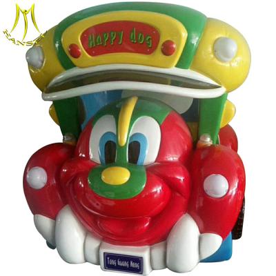 China Hansel amusement fiberglass coin operated small amusement park kiddie ride for sale