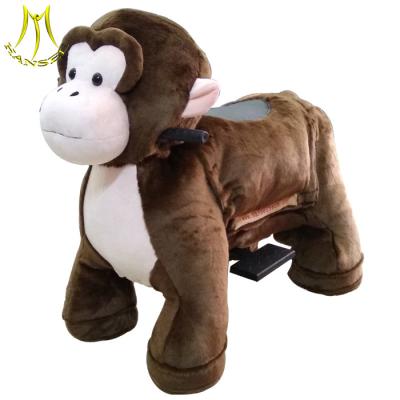 China Hansel funfair outdoor animal toy battery operated animal ride on unicorn for sale