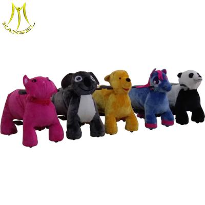 China Hansel funfair outdoor toy battery operated animal ride on monkey for kids for sale