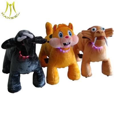 China Hansel electronic children battery powered animals for shopping centers for sale