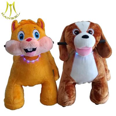 China Hansel wholesale electric ride on stuffed animal electric scooter for sale for sale