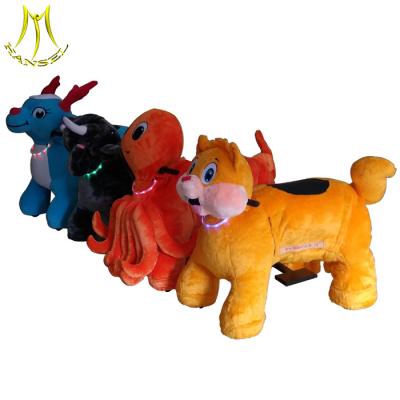 China Hansel family entertainment battery zoo electric animal scooters for sale for sale