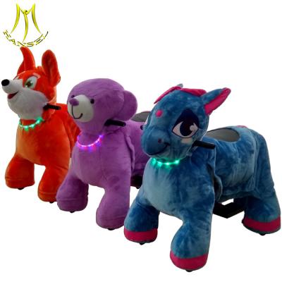 China Hansel kids battery powered animal bikes electric animal plush ride for sale for sale